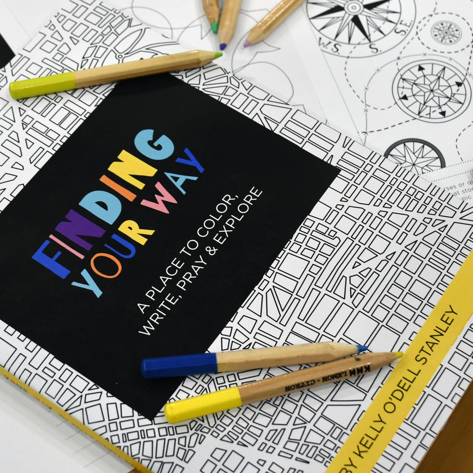 Finding Your Way Coloring Journal - Kelly O'Dell Stanley Kelly O'Dell ...