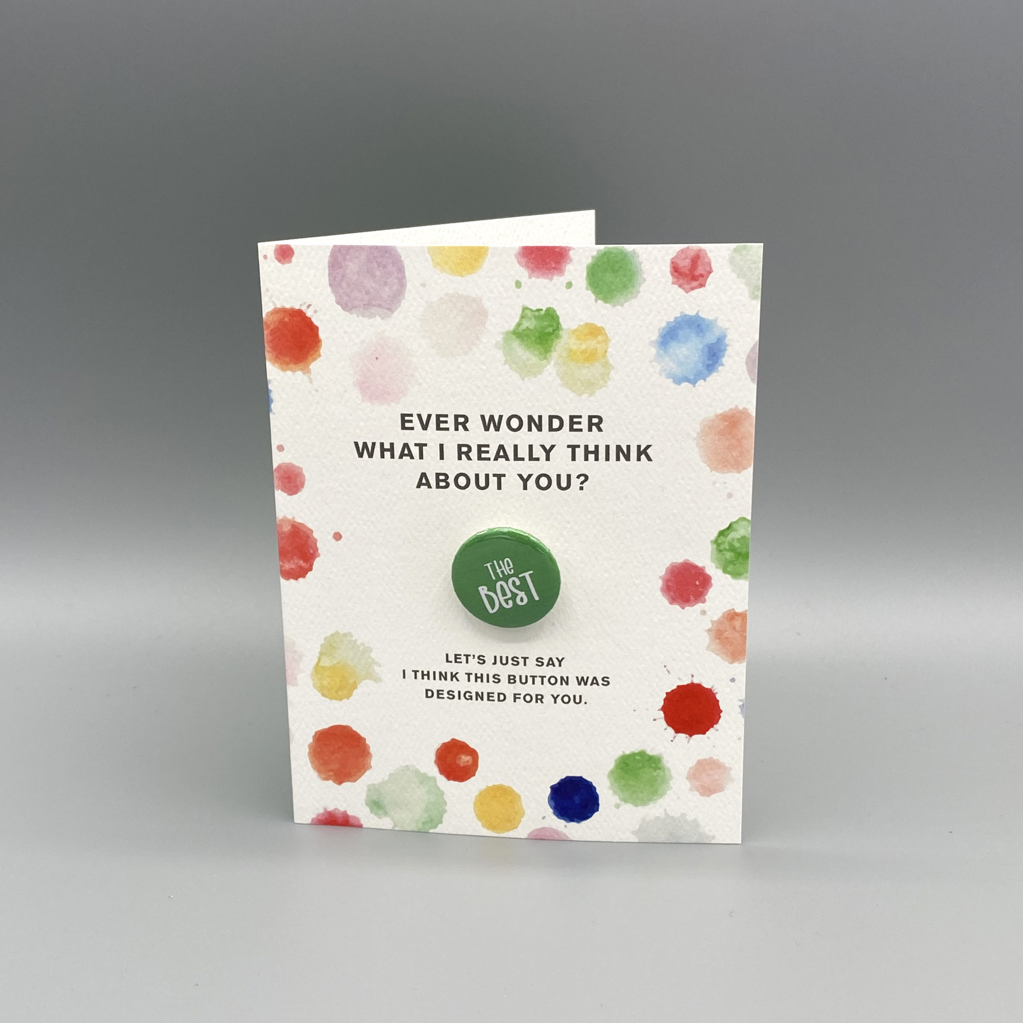 The Best button card - Kelly O'Dell Stanley Kelly O'Dell Stanley