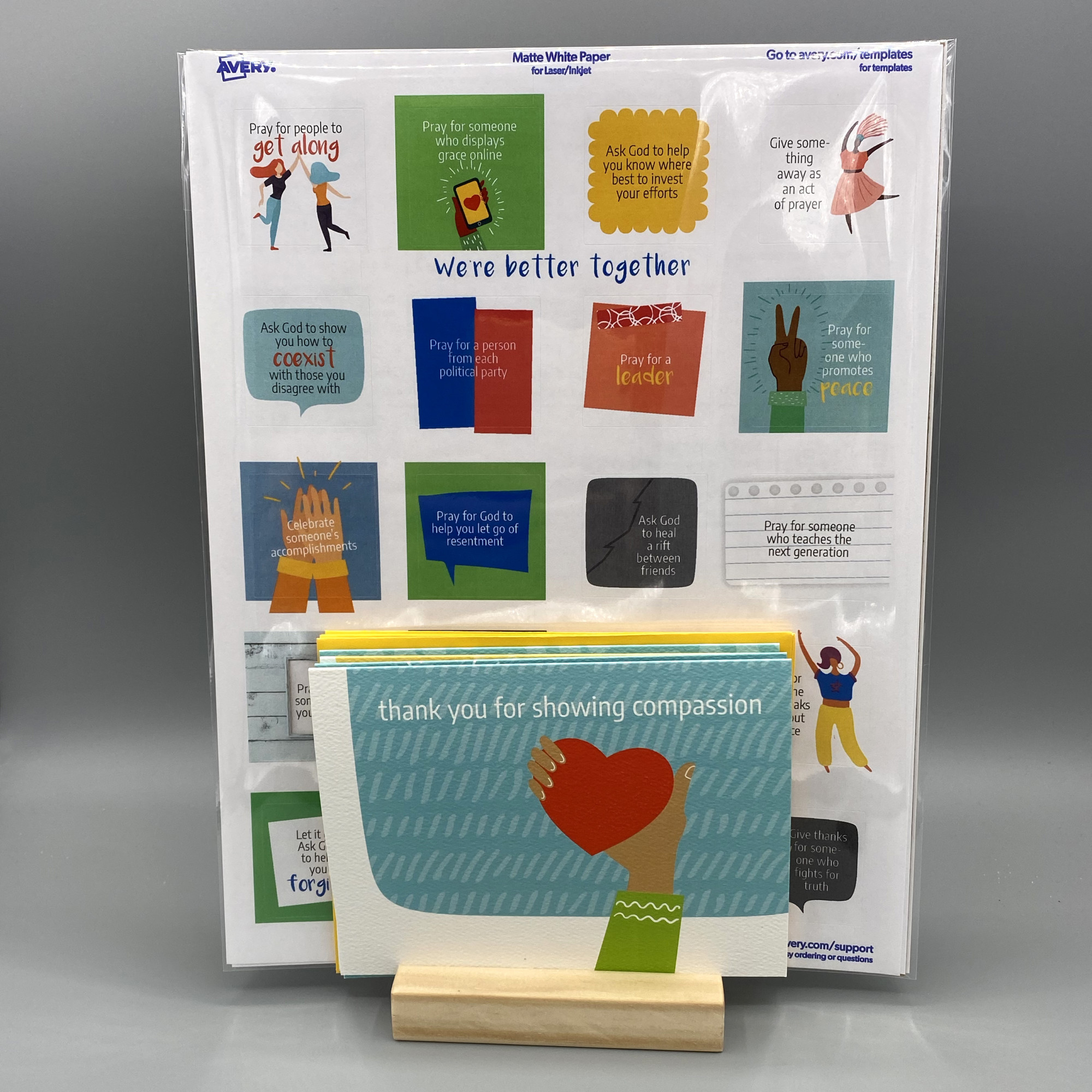We're Better Together Sticker and Notecard Set - Kelly O'Dell Stanley ...